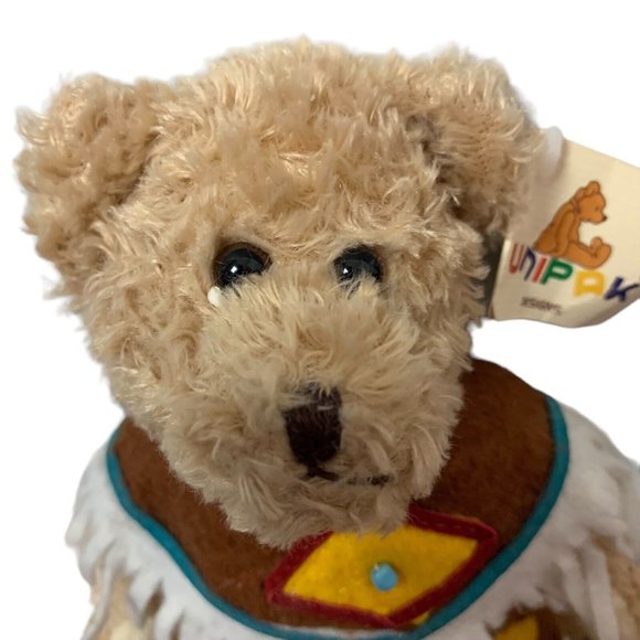 Unipak | Toys | Unipak Native American Bear Plush Freda Stuffed Animal ...